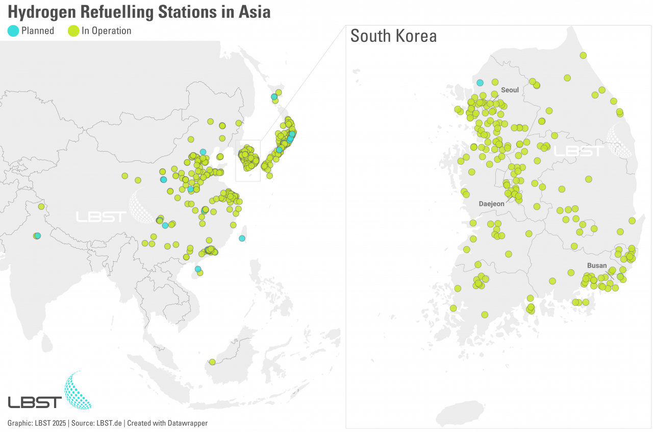 Press Release 2025 - Milestone reached: over 1,000 hydrogen refuelling ...